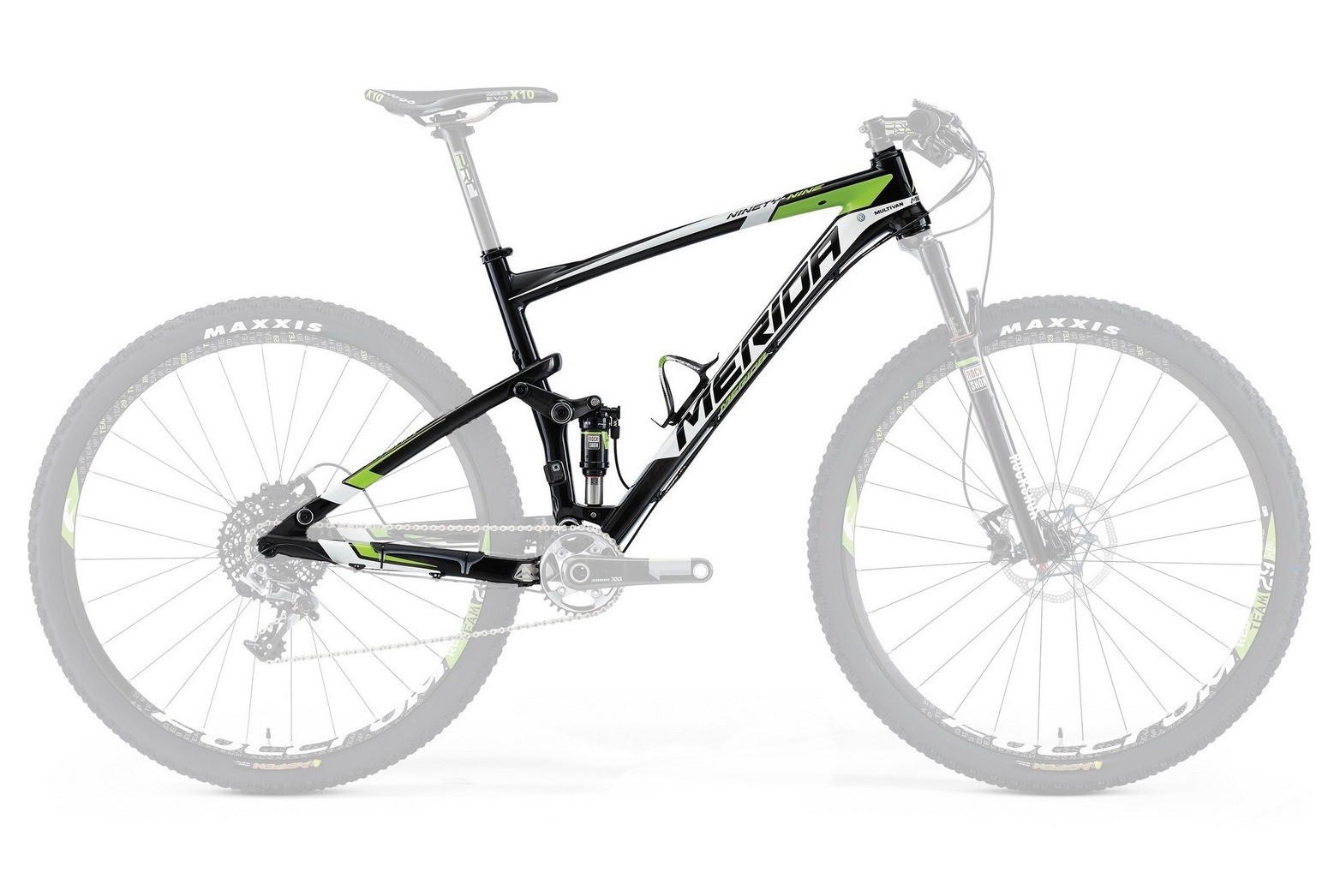 Рама Merida Ninety-Six 9.Team (2015) купить в Москве по цене 80 400 руб ...